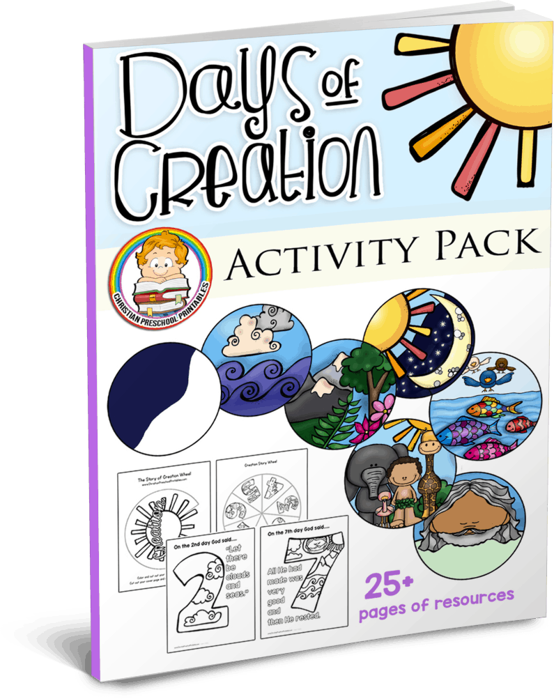 Creation Preschool Printables Christian Preschool Printables