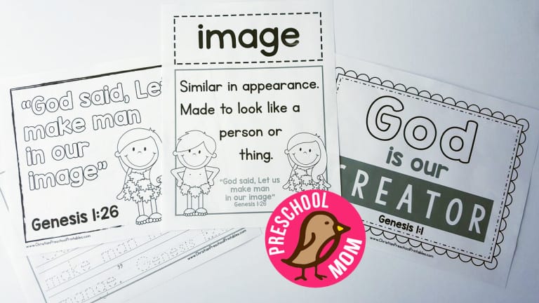 Bible ABC Printables - Christian Preschool Printables