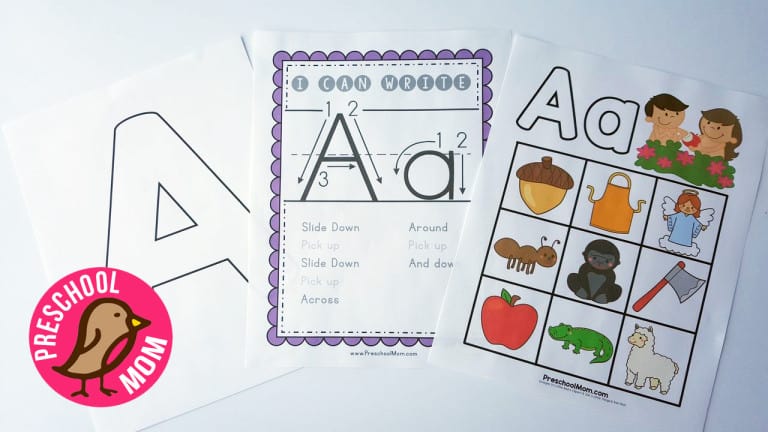 Bible ABC Printables - Christian Preschool Printables