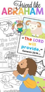 Abraham Bible Printables - Christian Preschool Printables