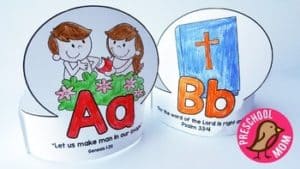 Free Printables Bible Verse Crowns - Christian Preschool Printables