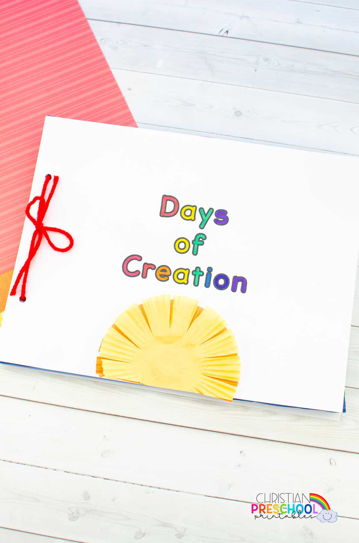 7 days of creation Archives - Christian Preschool Printables