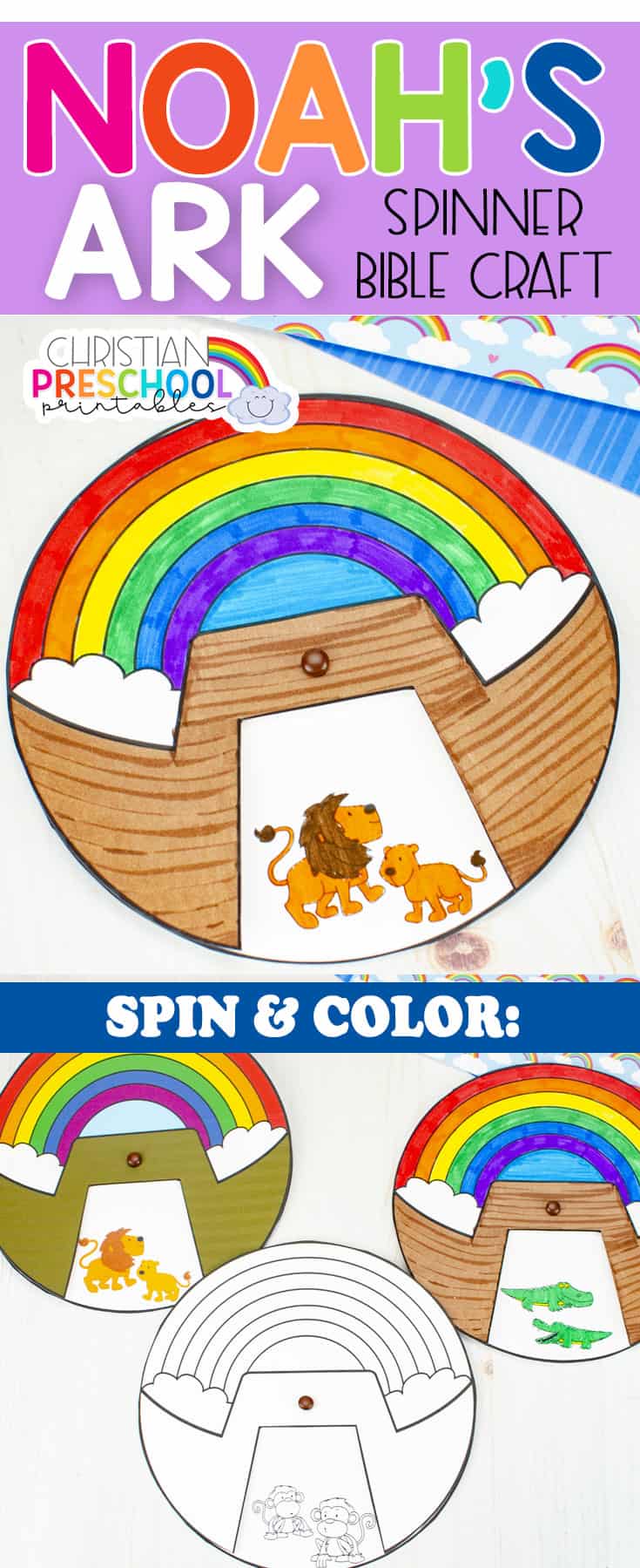 NoahsArkBiblePrintables - Christian Preschool Printables