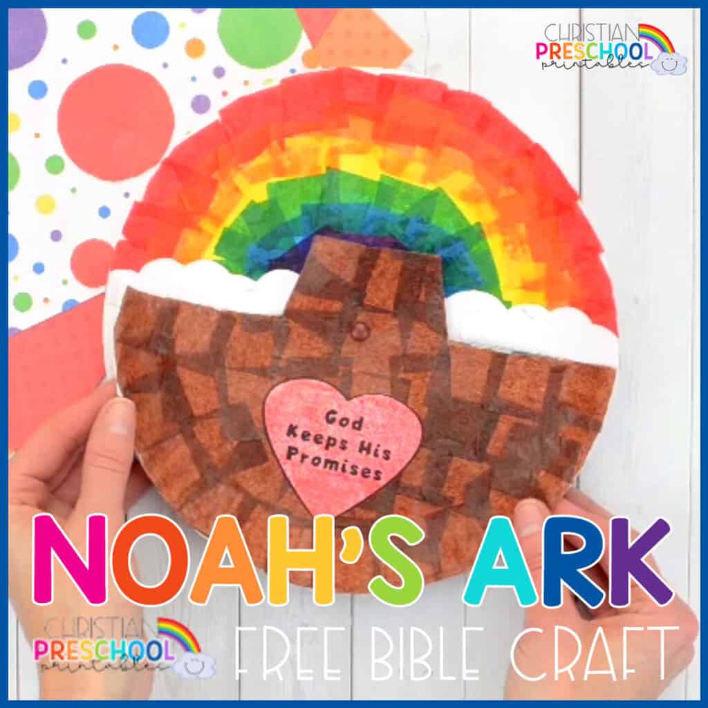 NoahsArkPaperCraft - Christian Preschool Printables