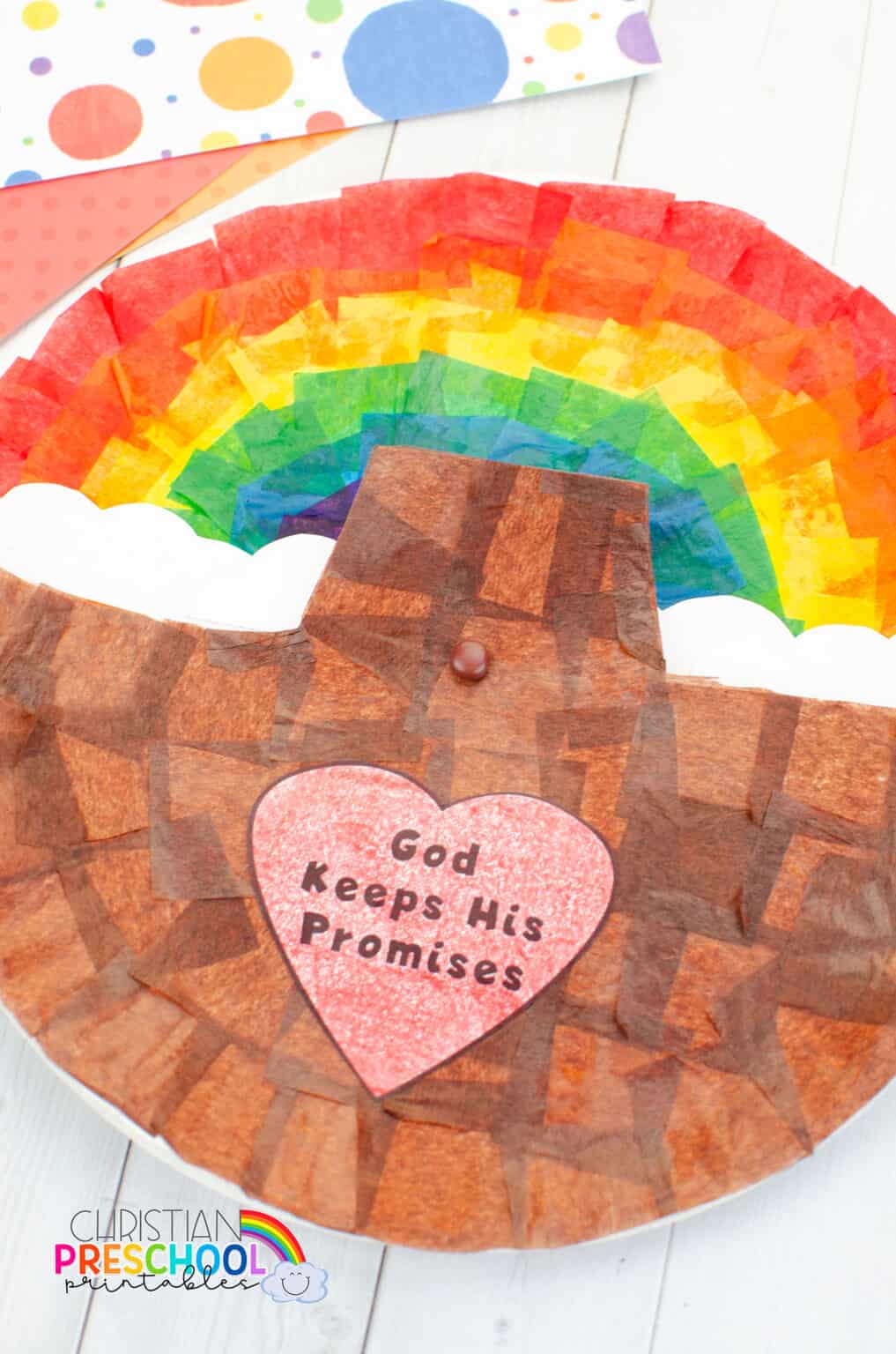 Noah's Ark Craft for Preschoolers - Christian Preschool Printables