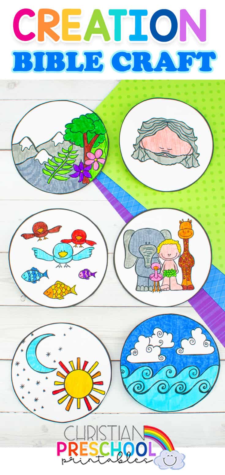 CreationBibleCraft Christian Preschool Printables Motherhood