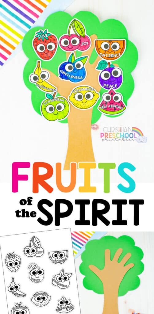 FruitOfTheSpiritBibleCraft - Christian Preschool Printables
