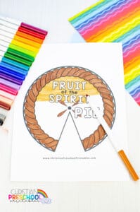 Fruit of the Spirit Lesson for Kids - Christian Preschool Printables