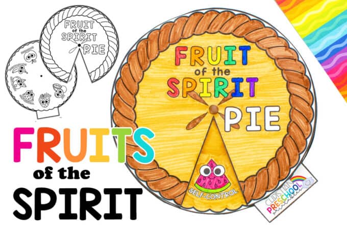 fruit of the spirit Archives - Christian Preschool Printables