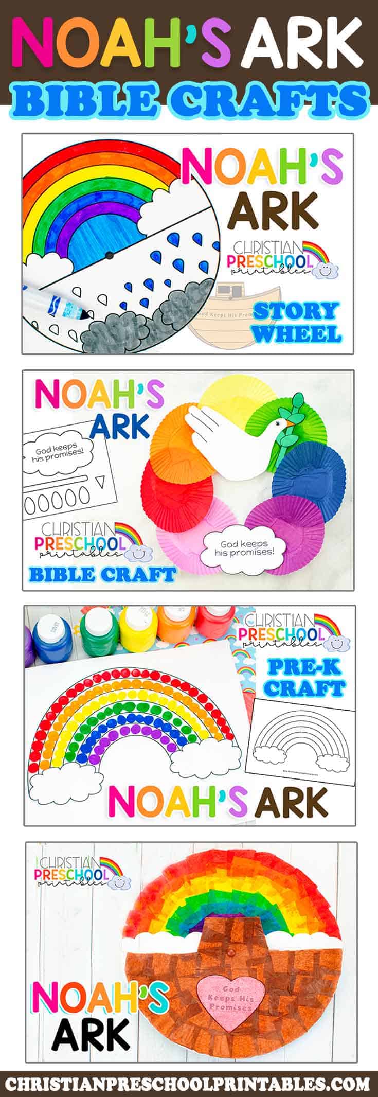 Noah's Ark Crafts - Christian Preschool Printables
