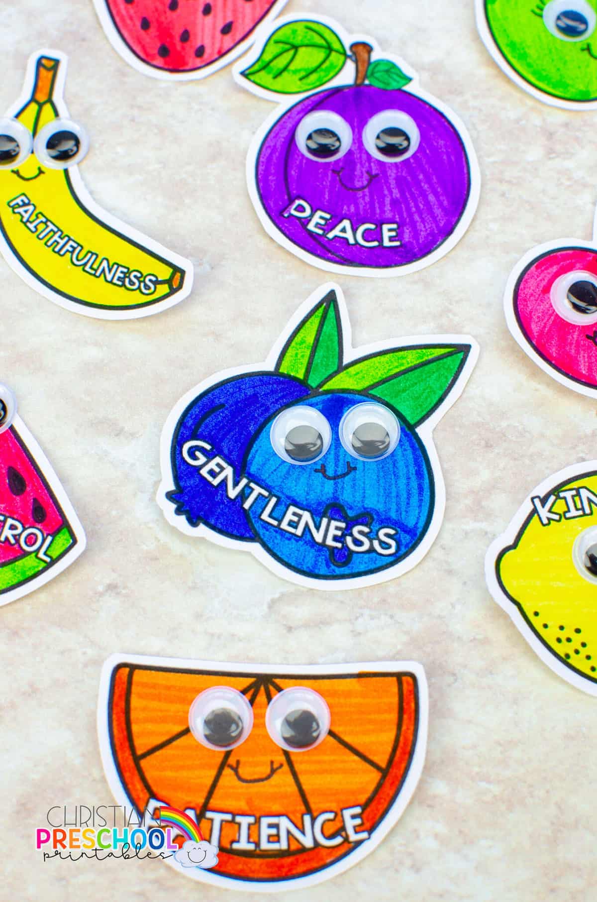 fruit of the spirit basket craft Archives - Christian Preschool Printables