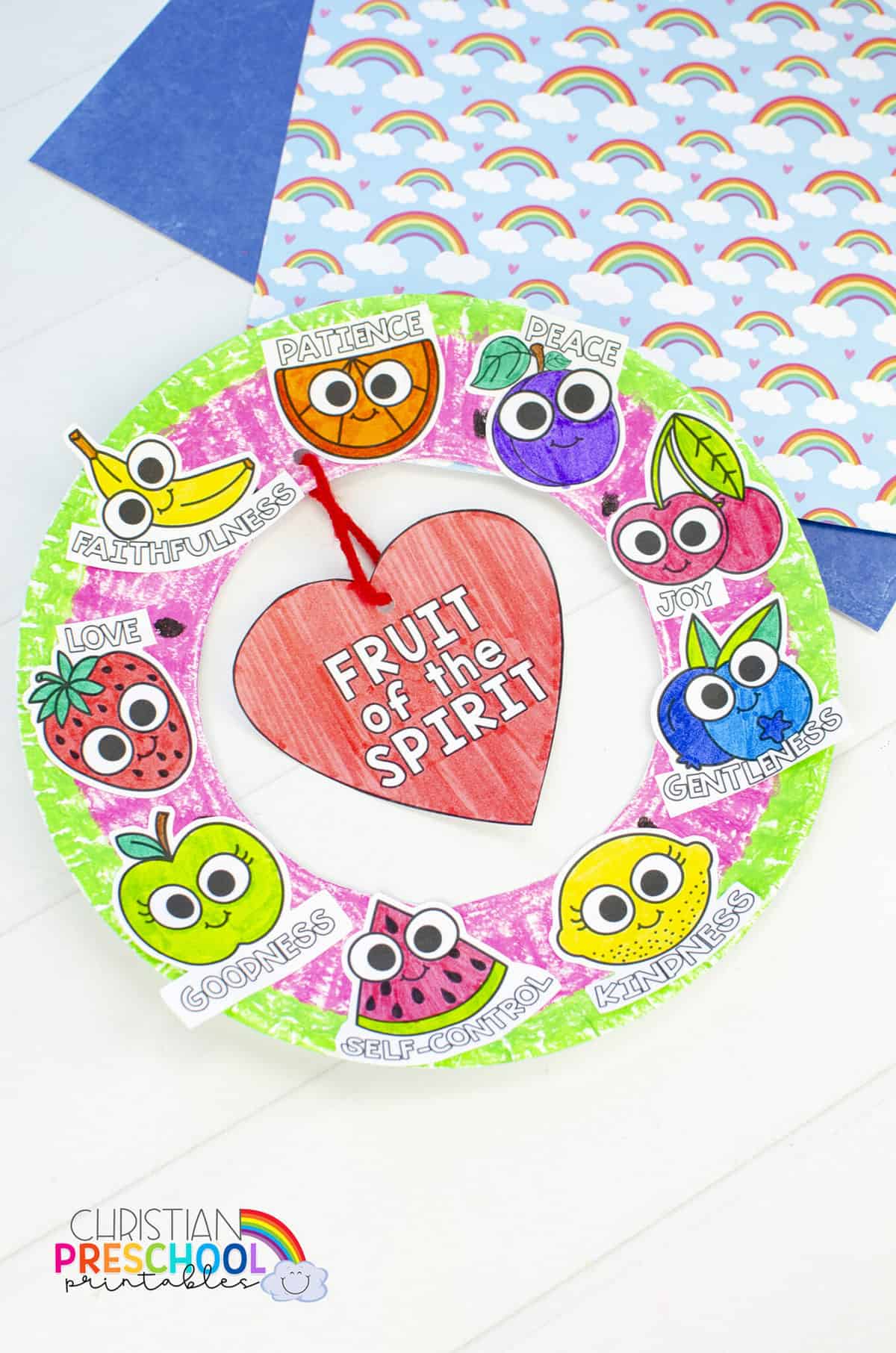 Fruit of the Spirit Printables for Kids - Christian Preschool Printables