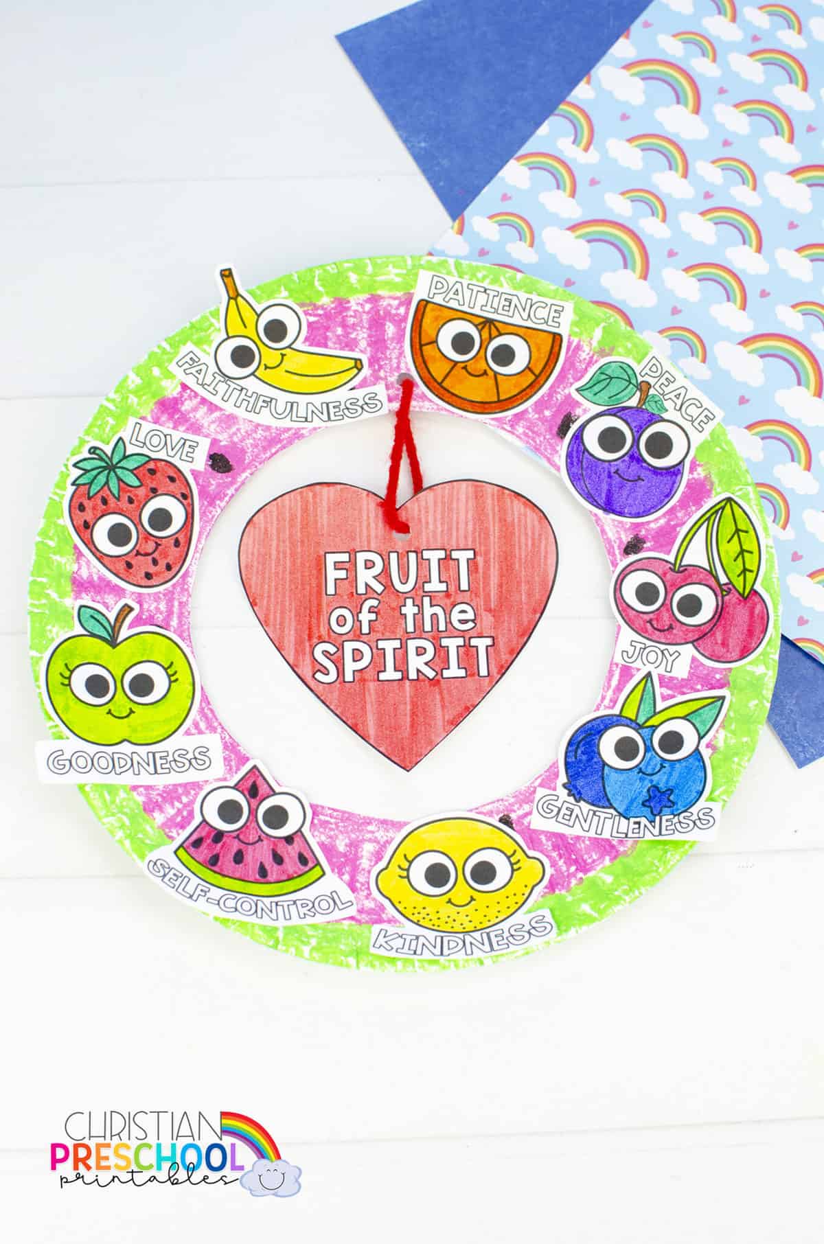 fruit of the spirit craft Archives - Christian Preschool Printables