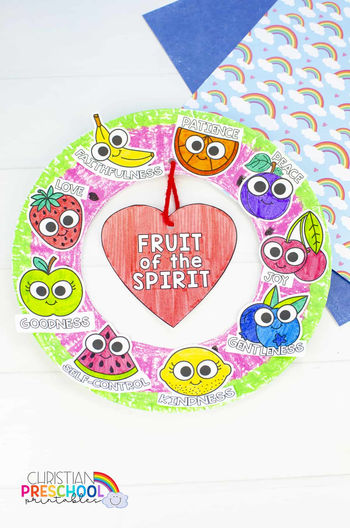 Fruit Of The Spirit Craft Archives Christian Preschool Printables