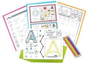 Bible ABC Printables - Christian Preschool Printables