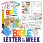 Bible ABC Printables - Christian Preschool Printables