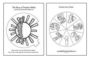 Creation Preschool Printables - Christian Preschool Printables