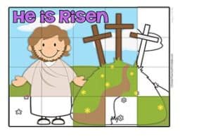 Easter Bible Printables - Christian Preschool Printables