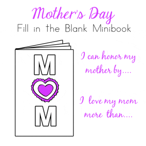 Mother's Day Bible Printables - Christian Preschool Printables