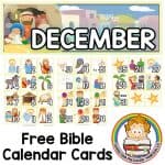 Christmas Bible Printables - Christian Preschool Printables