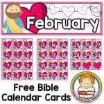Valentine's Day Bible Printables - Christian Preschool Printables