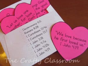 Valentine's Day Bible Printables - Christian Preschool Printables