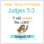 Preschool Bible Verse Printables - Christian Preschool Printables