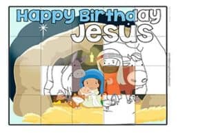 Bible Puzzles - Christian Preschool Printables