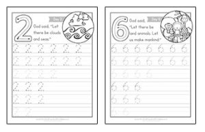 Bible Worksheets - Christian Preschool Printables