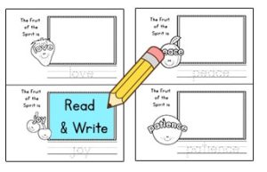 Bible Worksheets - Christian Preschool Printables