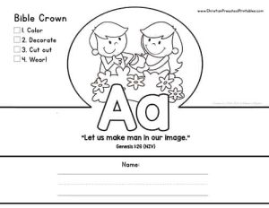 Free Printables Bible Verse Crowns - Christian Preschool Printables