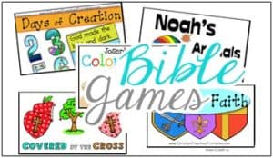 Bible Themes - Christian Preschool Printables